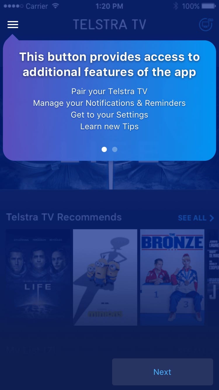 Designing the Telstra TV Mobile App – Maxence Le Corre – Portfolio